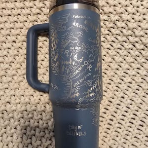 LOTR Personalized Engraved (stanley/simple Modern) 30-40z Tumbler - Etsy