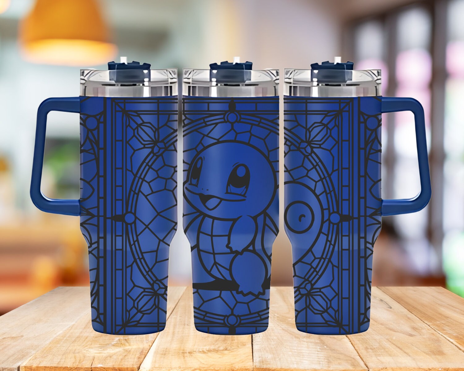 Poke Laser Engraved Full Wrap Design Simple Modern 40z Cup. - Etsy