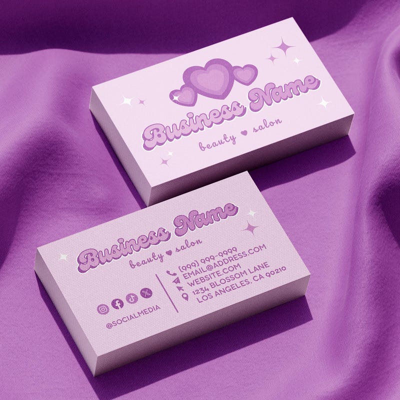 Calling Card Design - Etsy