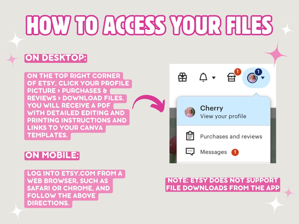 Cherry Scan to Pay QR Code Sign Canva Template, Editable Printable DIY ...