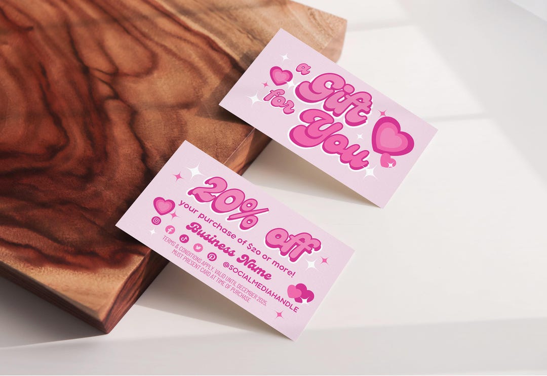 Beauty Salon Coupon Card Canva Template, DIY Printable Editable Hair ...