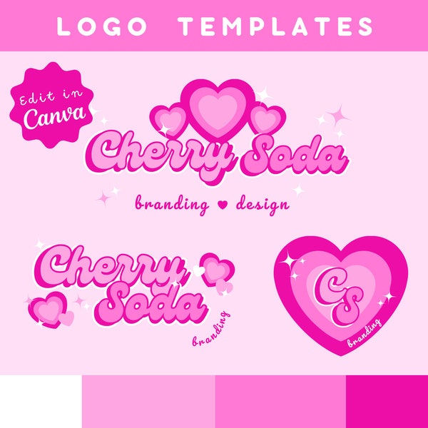 Y2K Loyalty Card Template, DIY Beauty Salon Hair Lash Nail Tech ...