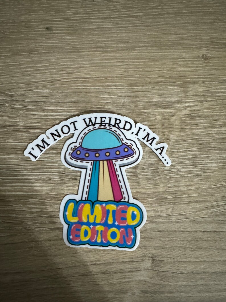 I'm Not Weird I'm A Limited Edition Magnet - Etsy