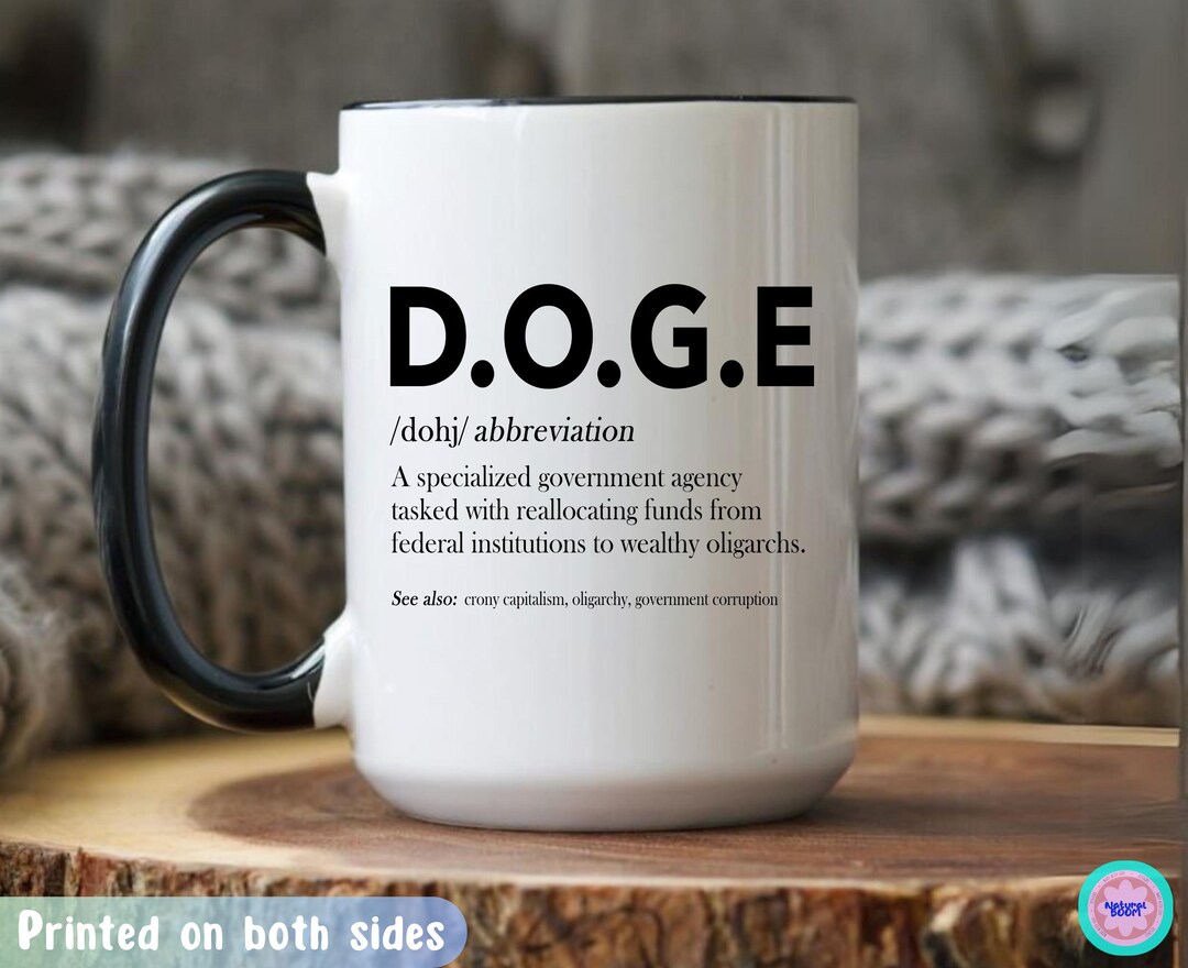 Doge Mug Elon Musk Mug Elon Musk and Vivek Ramaswamy D.O.G.E Department ...
