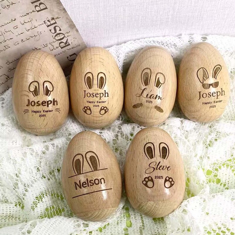 Wooden Easter Eggs - Etsy