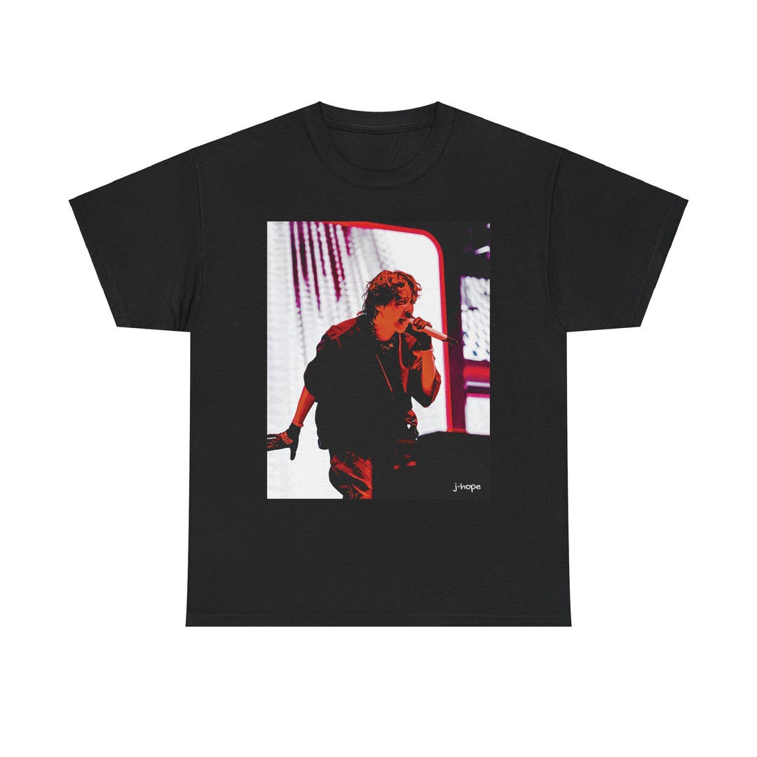 Hope on the Stage Jhope of BTS Unisex Heavy Cotton Tour Tee - Etsy