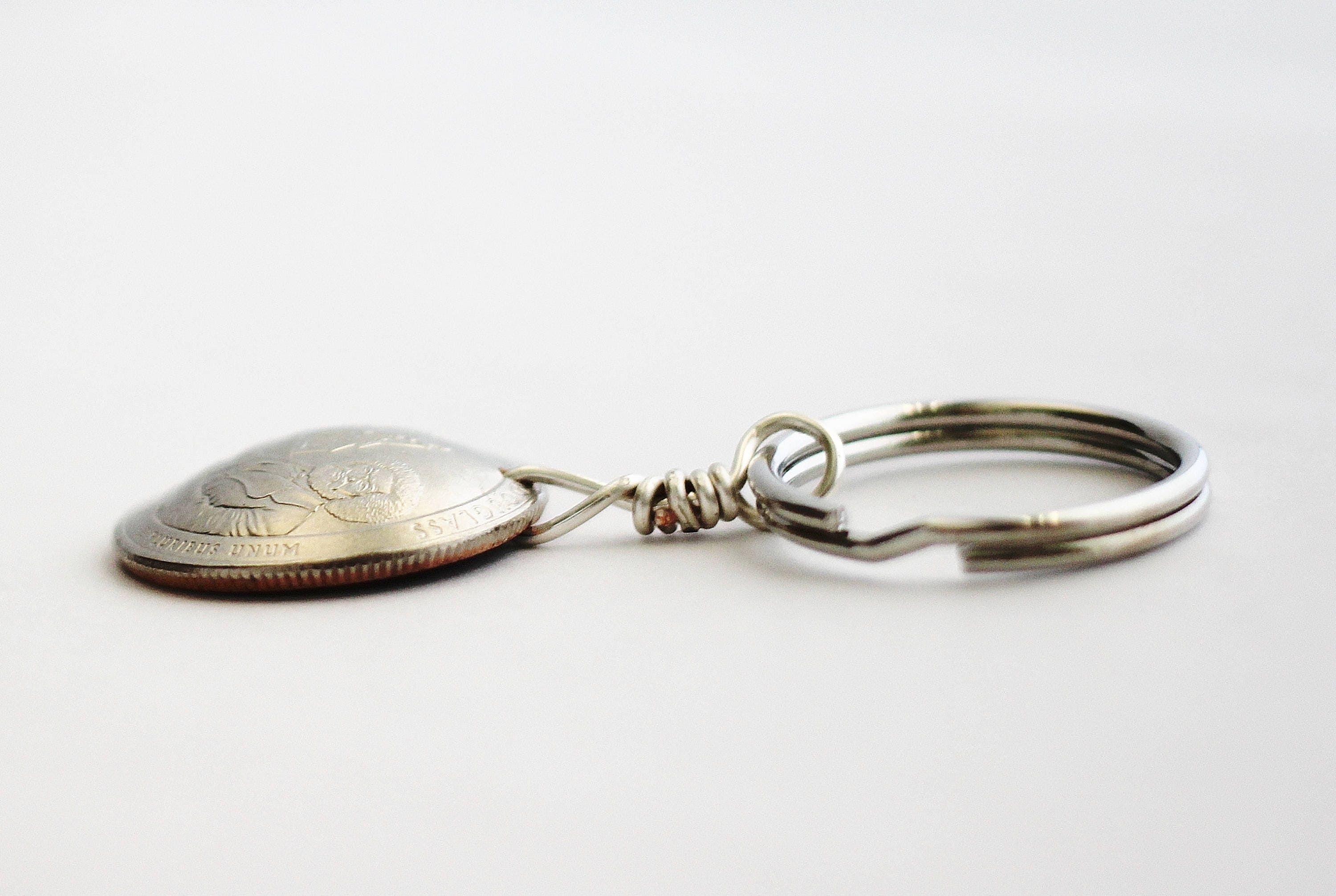 Frederick Douglass Quarter Keychain: 2017 U.S. Commemorative Coin Key ...