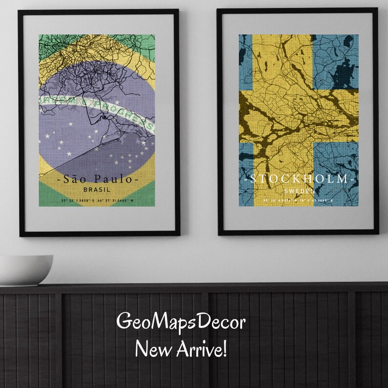 Explora, crea y decora: 3 diseños de mapas únicos al precio de 2 Mapas ...