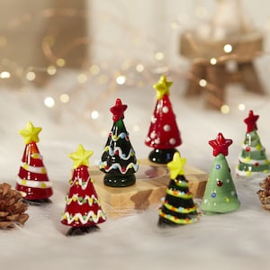 Handmade Stained Glass Figurines,glass Christmas Trees, Handmade ...