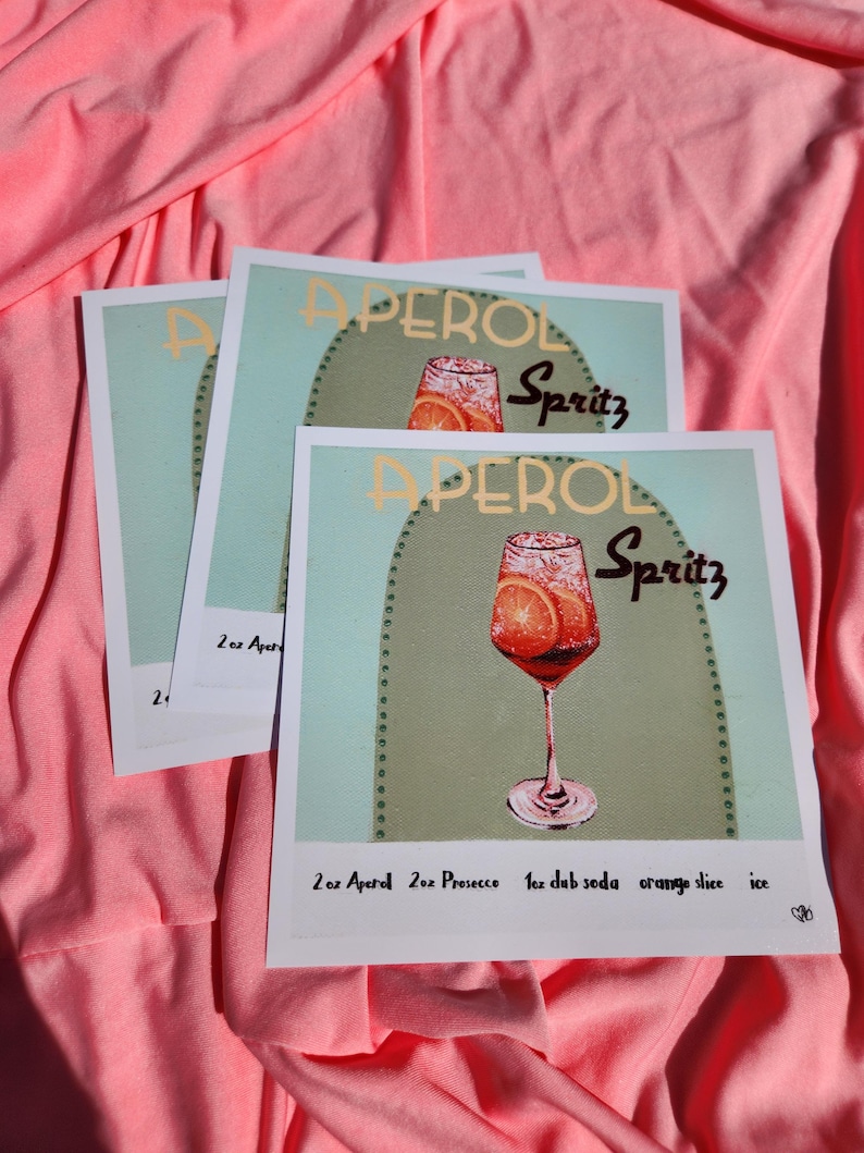 Aperol Spritz - Etsy