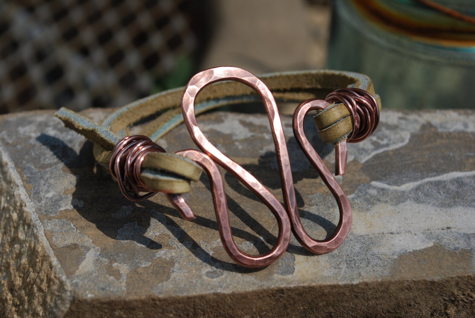 Qty 1 Textured Artistic Swirl Antique Copper Focal Clasp - Etsy