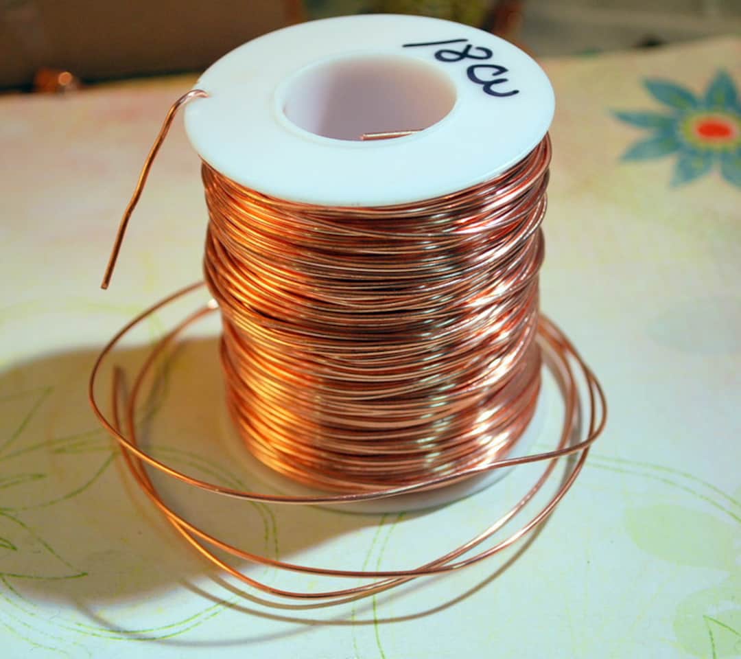 10 FT - 18G Copper Wire Solid - Free Shipping USA - Etsy