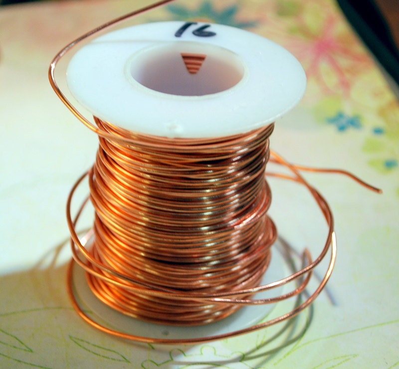 16G Round Copper Wire Bare Free Shipping USA | Etsy