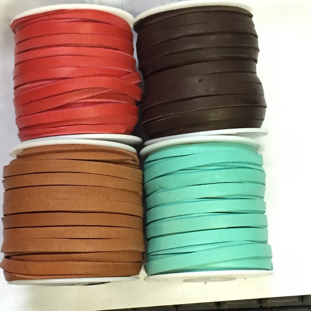 10 Feet 3/16" Deer Skin Lace - Your Choice of Color Free Shipping USA ...
