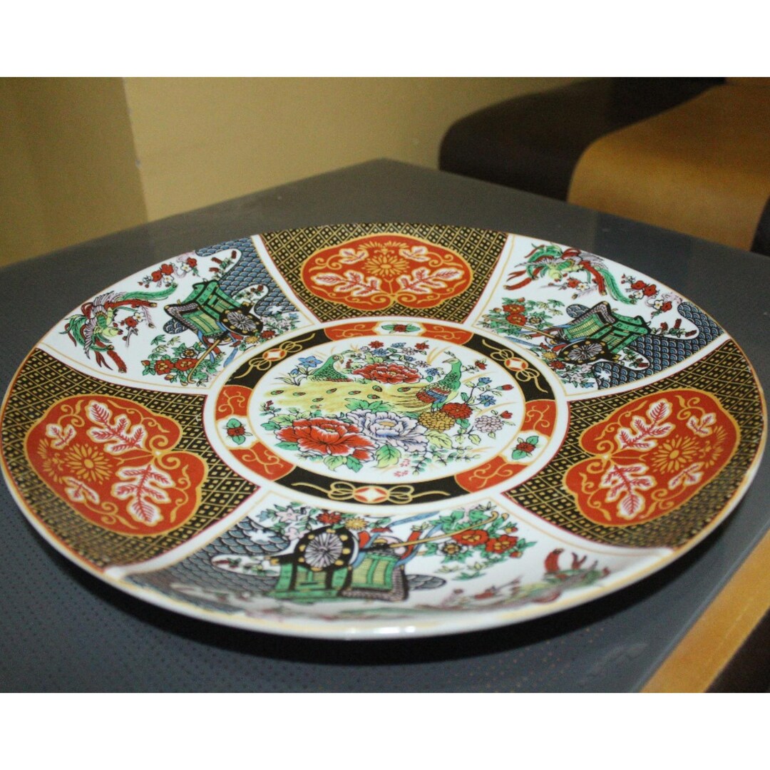 Real and Original Vintage Moroccan Taous Decorative Plate – Hand ...