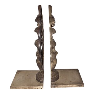 Vintage Pair of Silver Plated Ornate Bookends, Art Deco, Hollywood ...