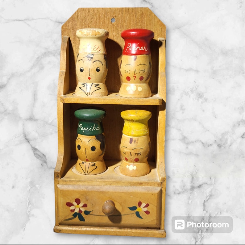 Ucagco Japan Wood Hanging Spice Rack - Etsy