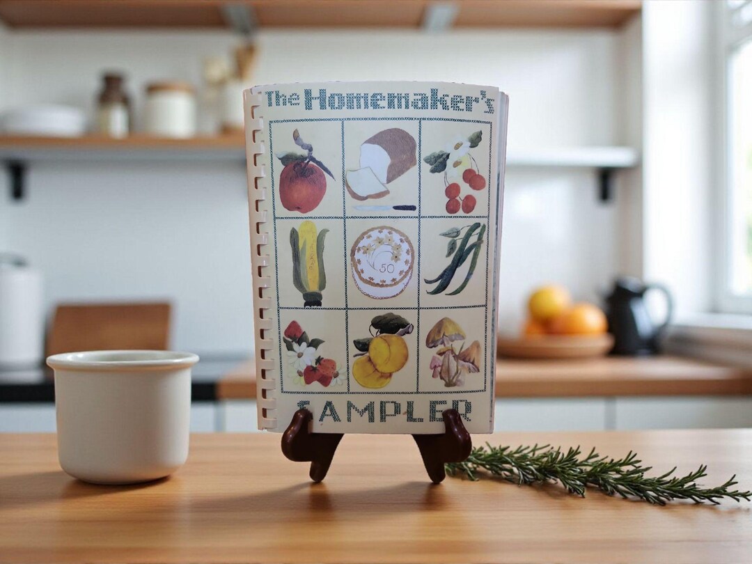 Large Vintage Cookbook - the Homemaker's Sampler 1980 - Macoupin County ...