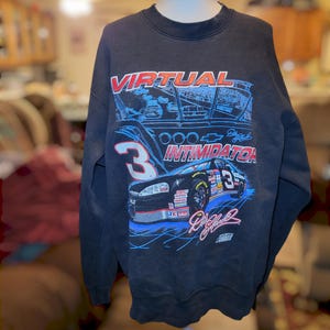 Dale Earnhardt 3 the Intimidator NASCAR Racing Sweatshirt XL - Etsy