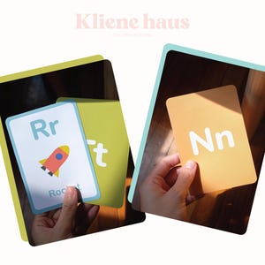 My First Printable Alphabet Cards Montessori Cards, Homeschool ...