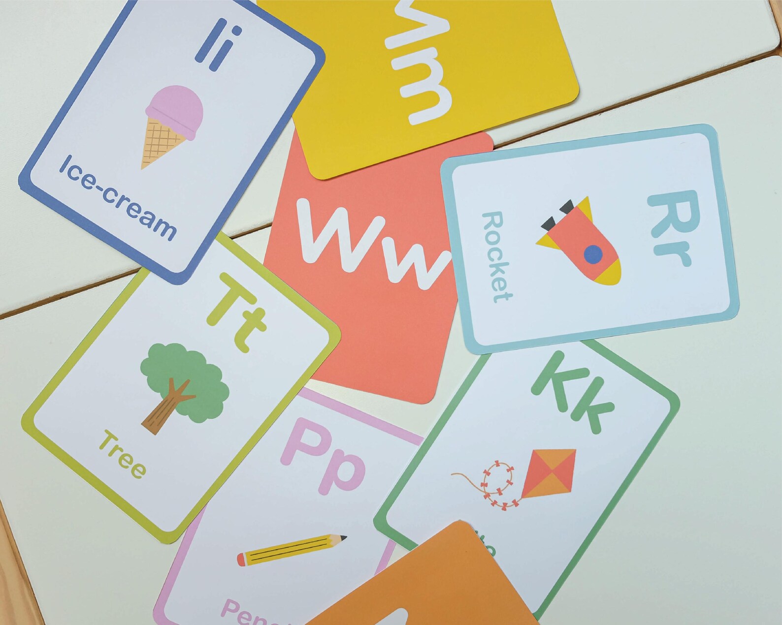 My First Printable Alphabet Cards Montessori Cards, Homeschool ...