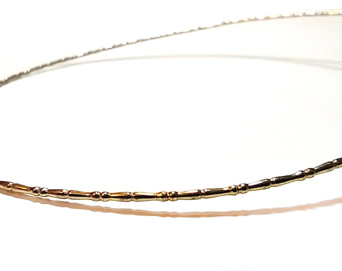 14K Yellow Gold Filled Gallery Wire, Bezel Wire, Gallery Ribbon ...