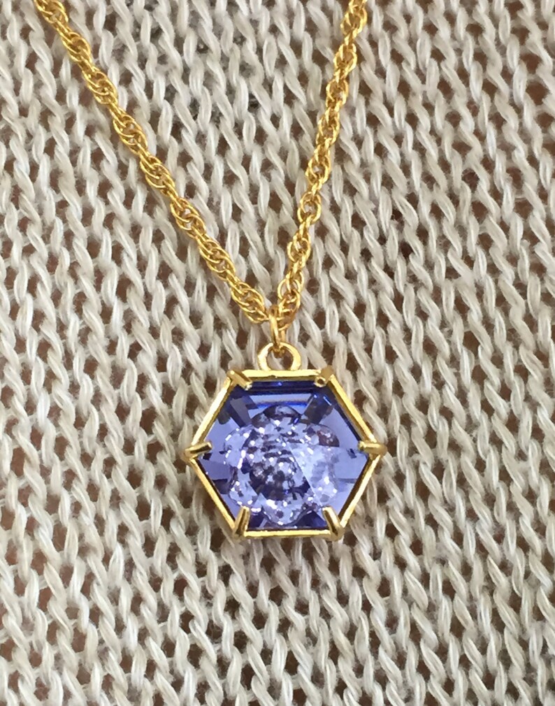 4pcs X Quality Cast 14mm Shiny Gold Hexagon Bezel Setting Pendant or ...