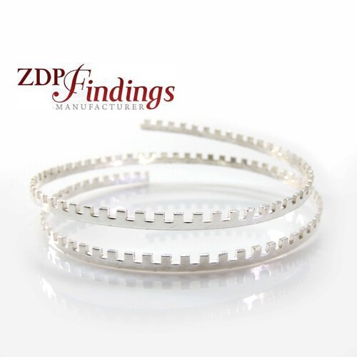 Sterling Silver Decorative Pattern Wire Gallery Wire Ribbon - Etsy