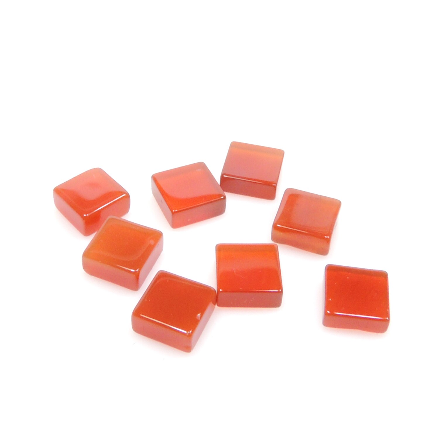 12pcs X Square 6mm Flat Square Gemstones for Your Choice - Etsy