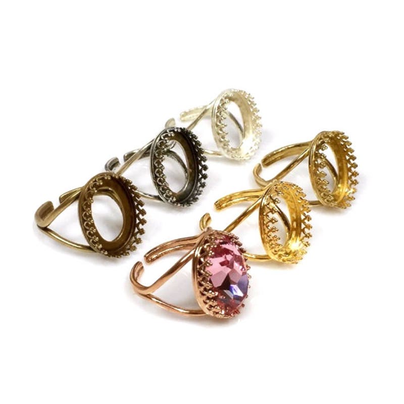 Swarovski Ring - Etsy