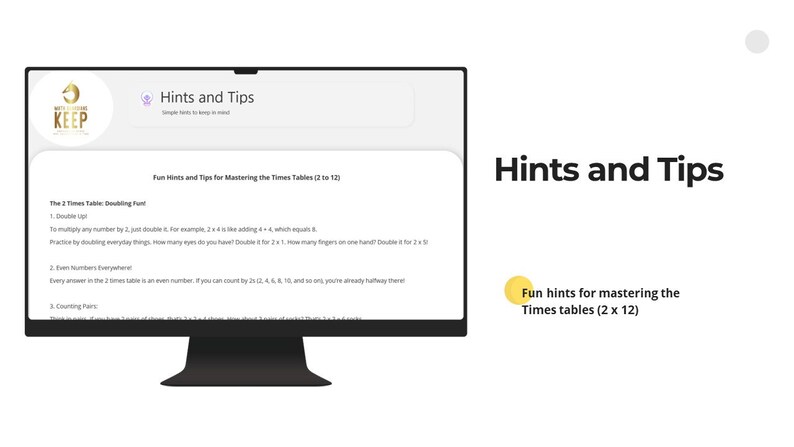 Multiplication Exercises and Tips - Students and Teachers - Etsy