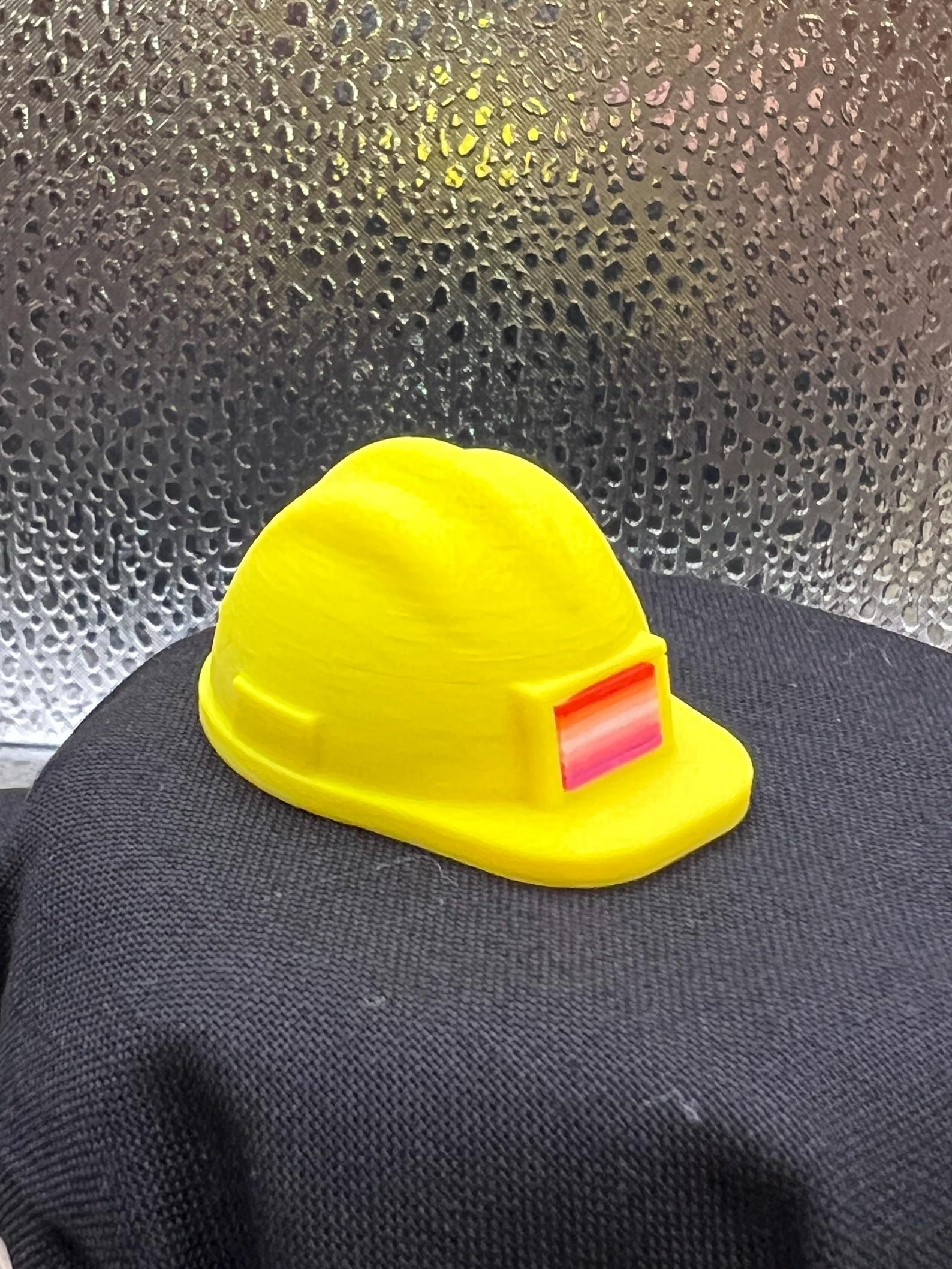 Hard Hat Keychain - Construction Hard Hat Keychain, Cute, 3D Printed ...