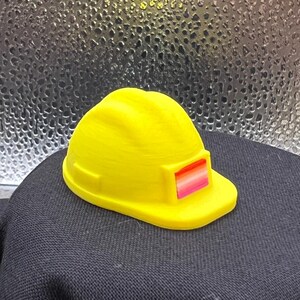 Hard Hat Keychain - Construction Hard Hat Keychain, Cute, 3D Printed ...