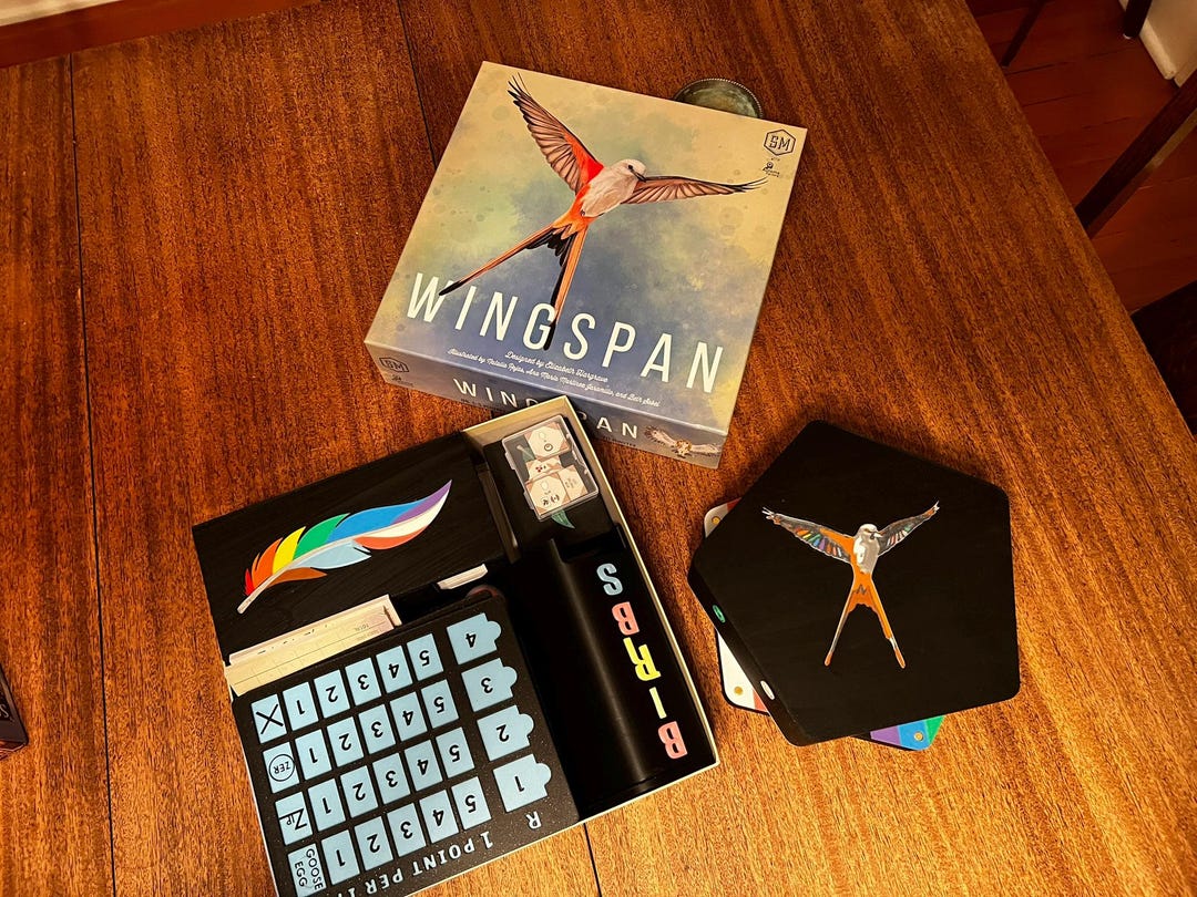The Ultimate Wingspan Board Game Organizer - Etsy