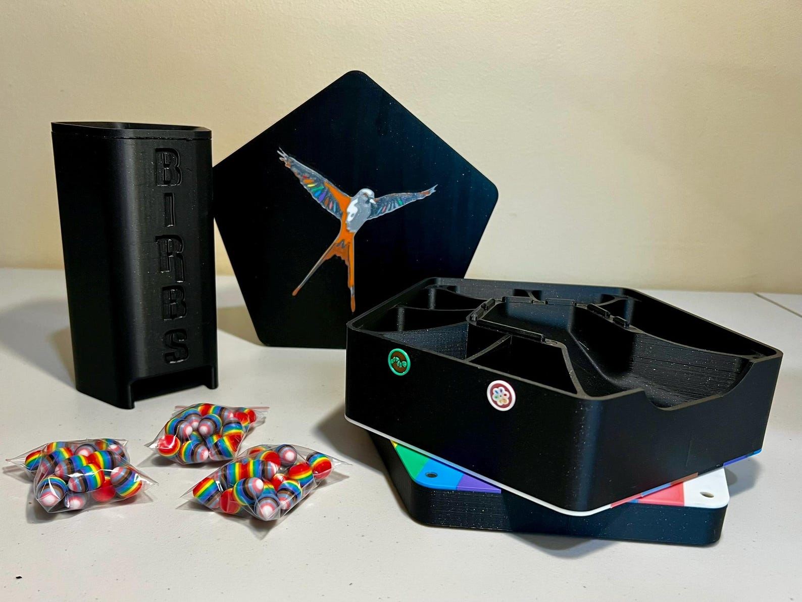 Wingspan Dice Roller and Food Spinner + 60 Geggs: Has Built-in Lazy ...