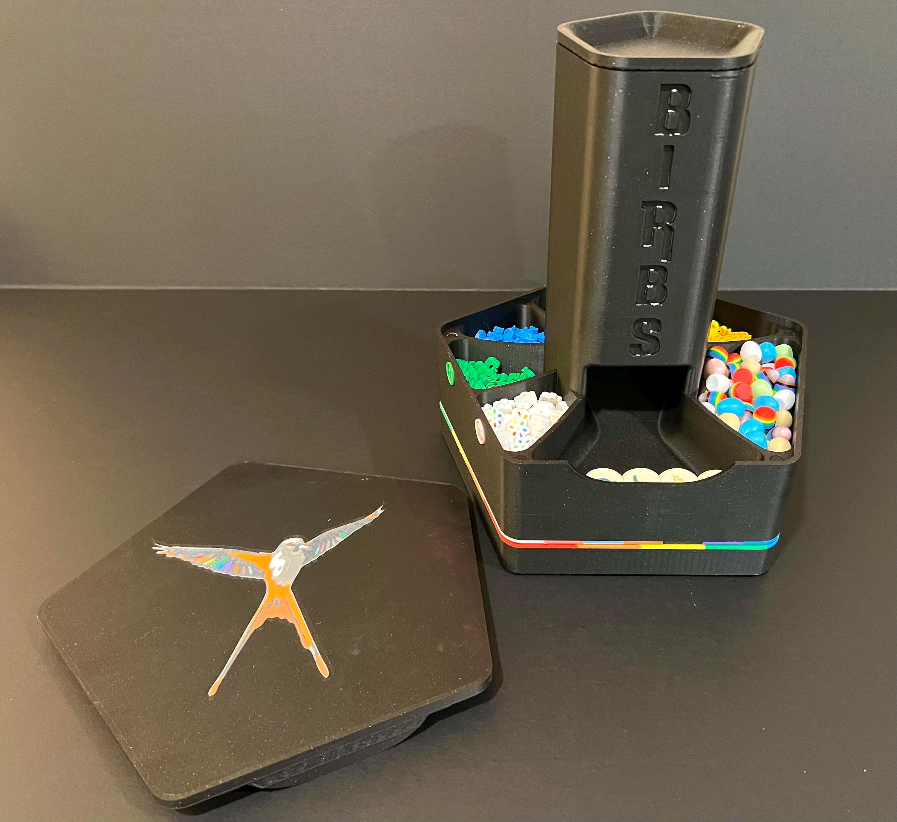 Wingspan Dice Roller and Food Spinner + 60 Geggs: Has Built-in Lazy ...