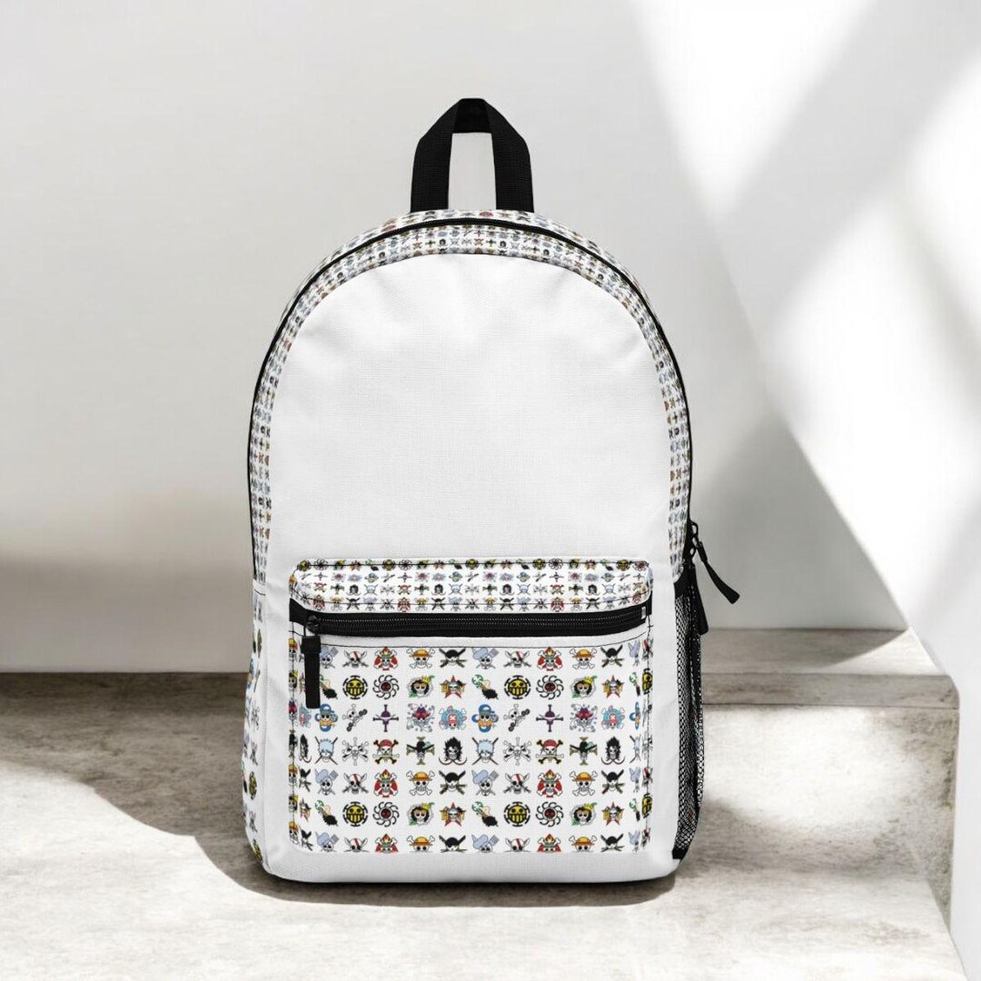 One Piece Pirate Symbols Backpack One Piece Fan Art - Etsy