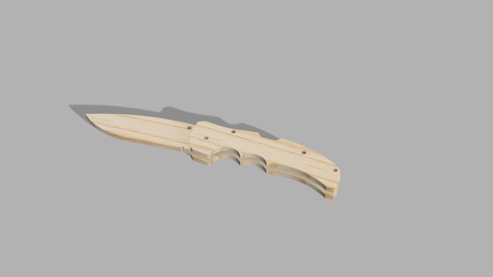 Lockback Flipknife Dxf File for Laser Cutting - Etsy