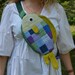 Fish Bag Quilted Sling Bag PDF Sewing Pattern Swim Along Crossbody Bag ...