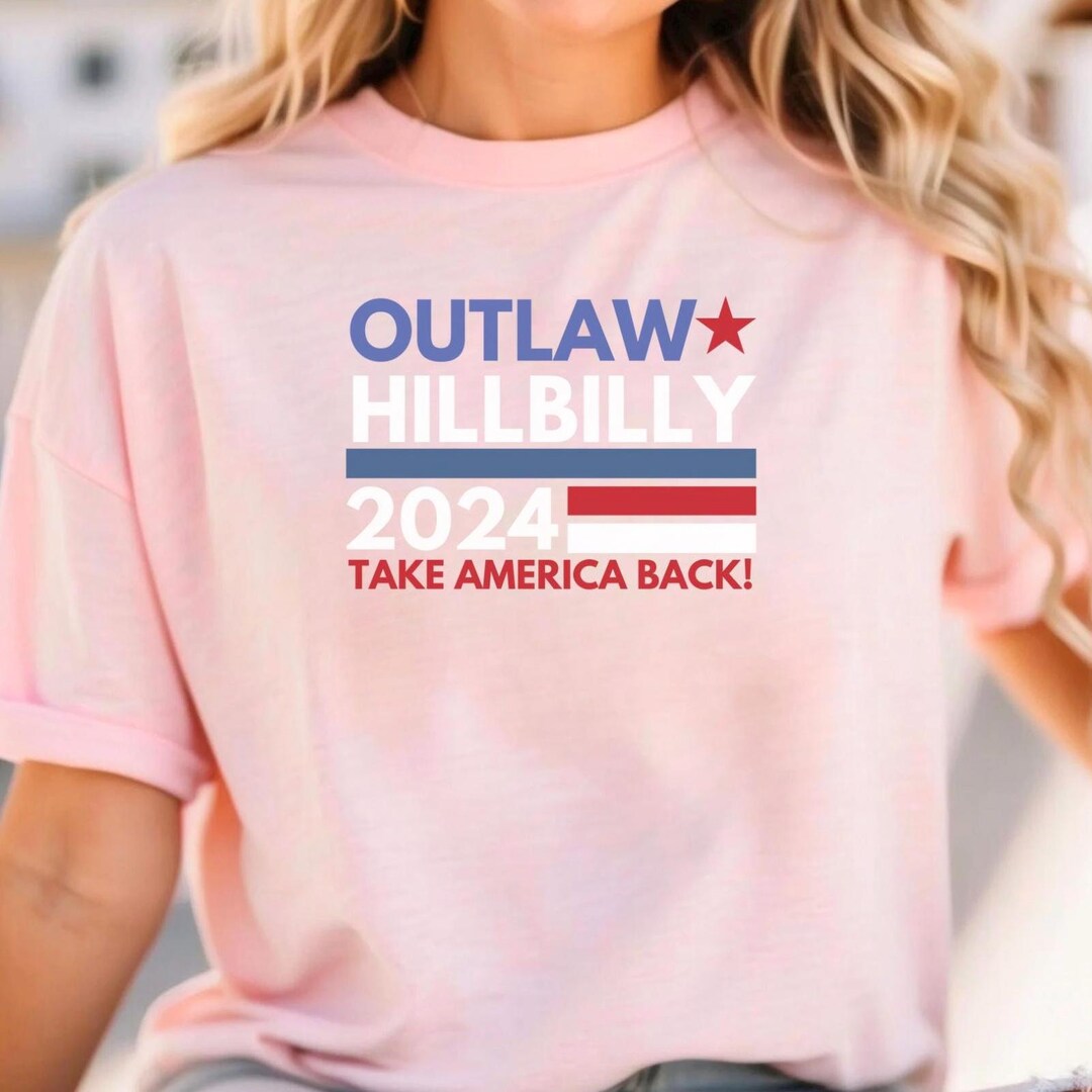 Outlaw and Hillbilly Shirt Donald Trump JD Vance Shirt, Trump for 2024 ...