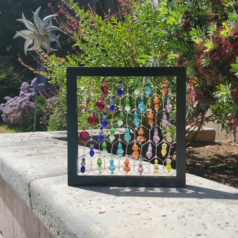 Chicken Wire Suncatcher - Etsy