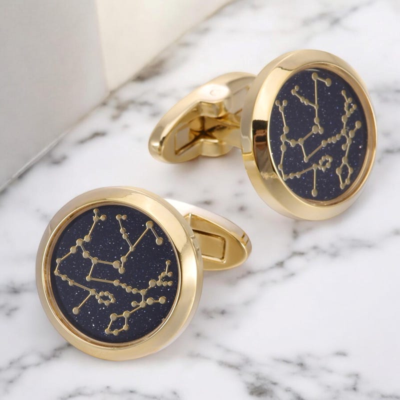 Celestial Cufflinks - Etsy
