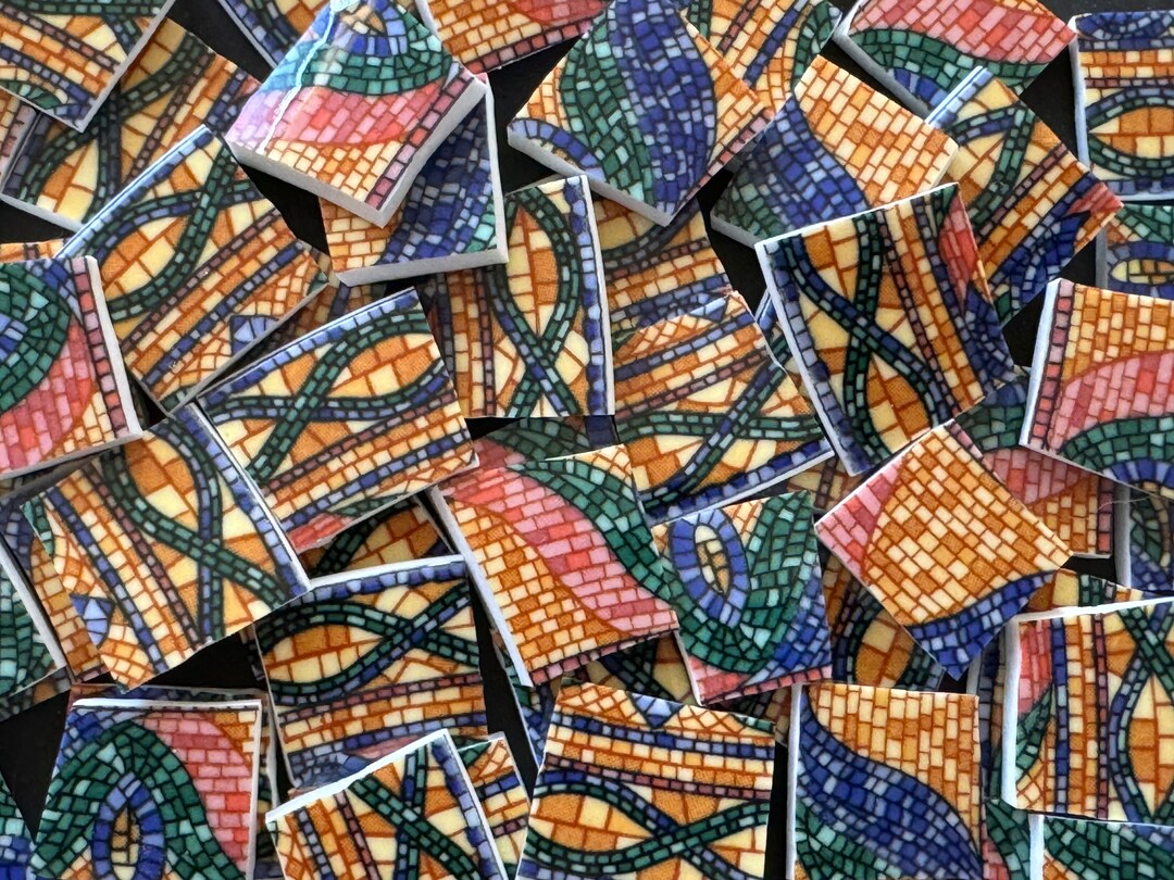 110 Mikasa Ultima+ Sao Paulo Big Fine China Colorful Mosaic Pattern ...