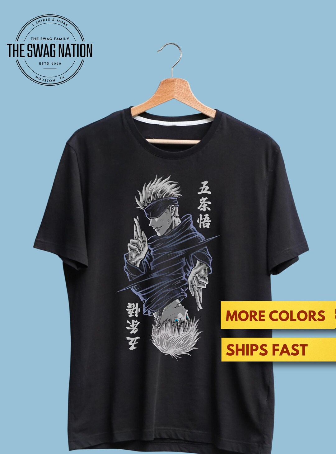 Gojo Satoru Shirt, Jujutsu Kaisen Shirt, Gojo Shirt, Gojo Vs Sukuna ...