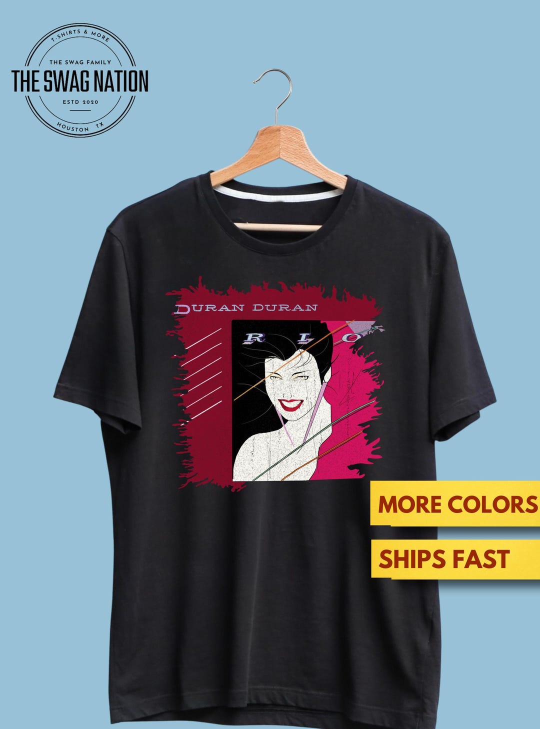 Vintage Duran Duran Shirt, Distressed Grunge Look, Simon Le Bon, John ...