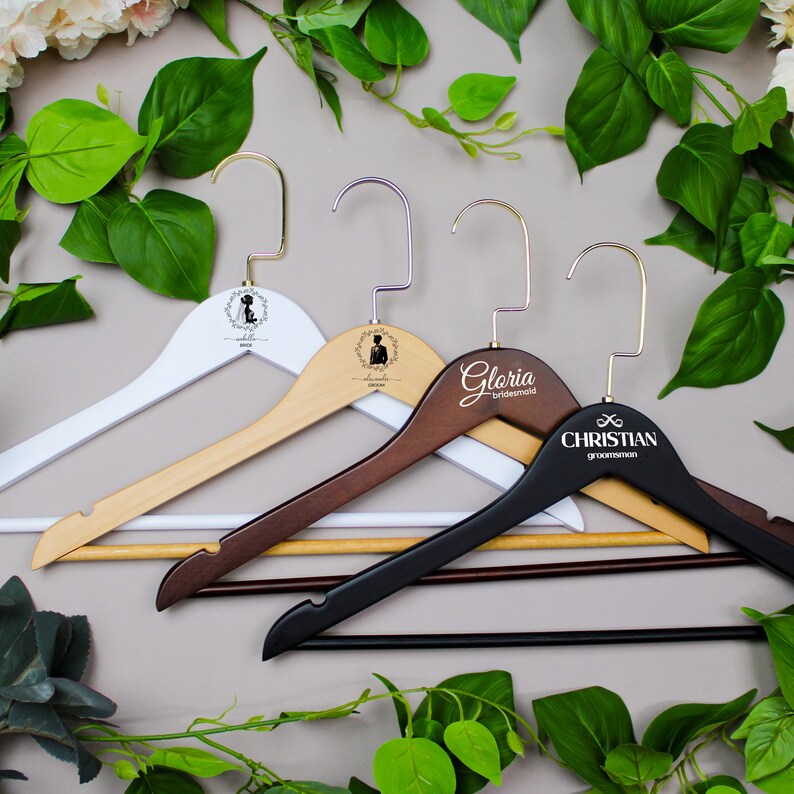 Groomsman Hangers, Personalized Hangers, Groom Hanger, Hangers, Wedding ...