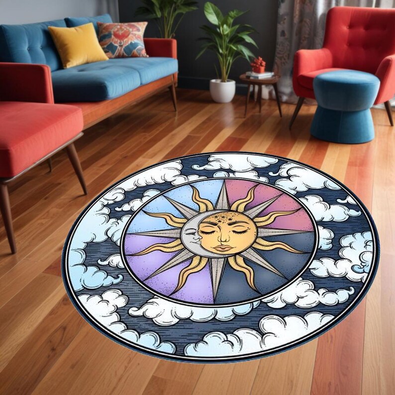 Moon Star Arts, Astrology Rugs, Moon Style Rugs,astrology Rug ...