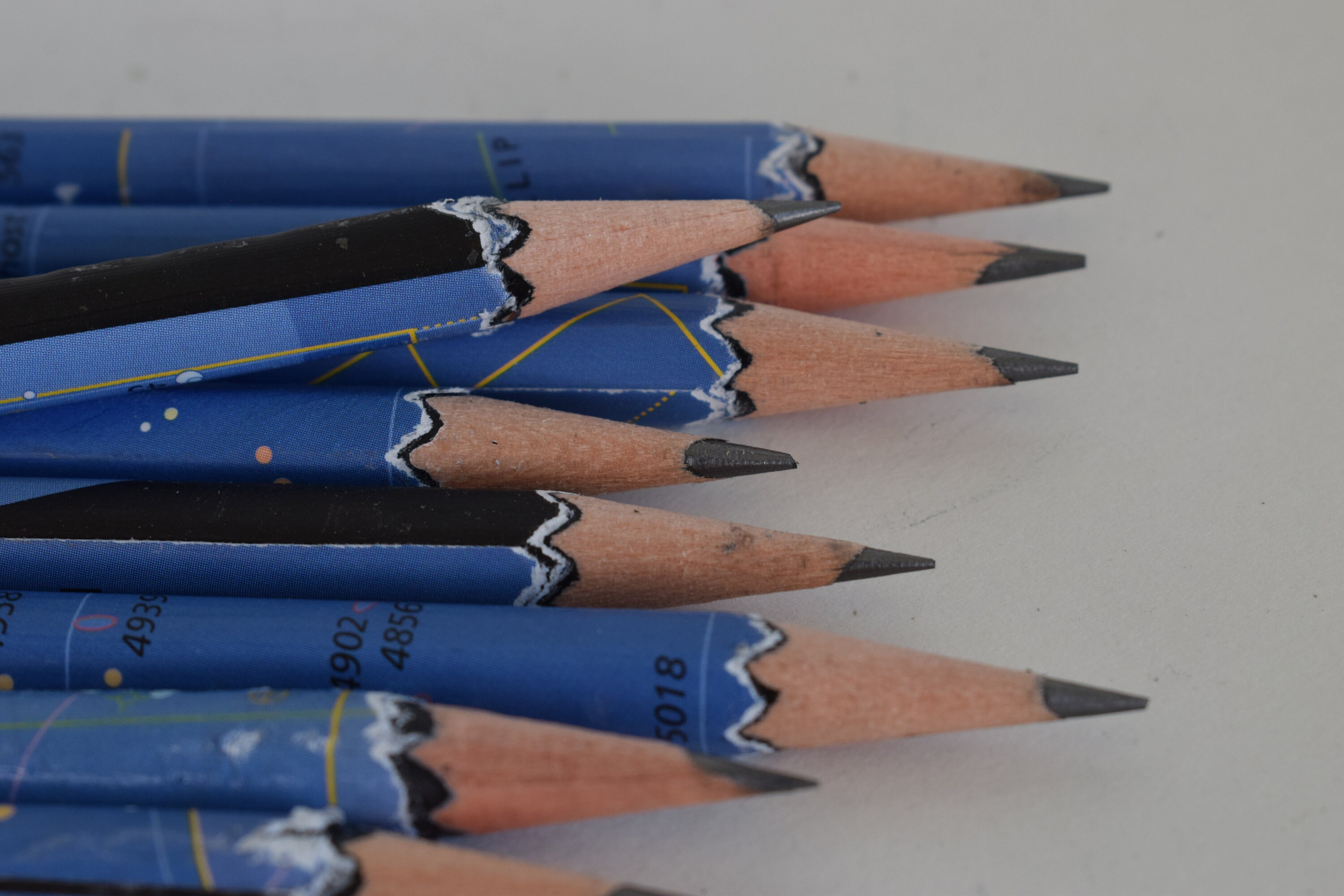 Hand Wrapped Pencils Charting the Constellations in Blue - Etsy