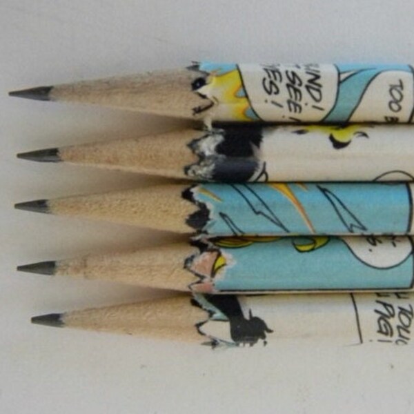 Paper Wrapped Pencil - Etsy