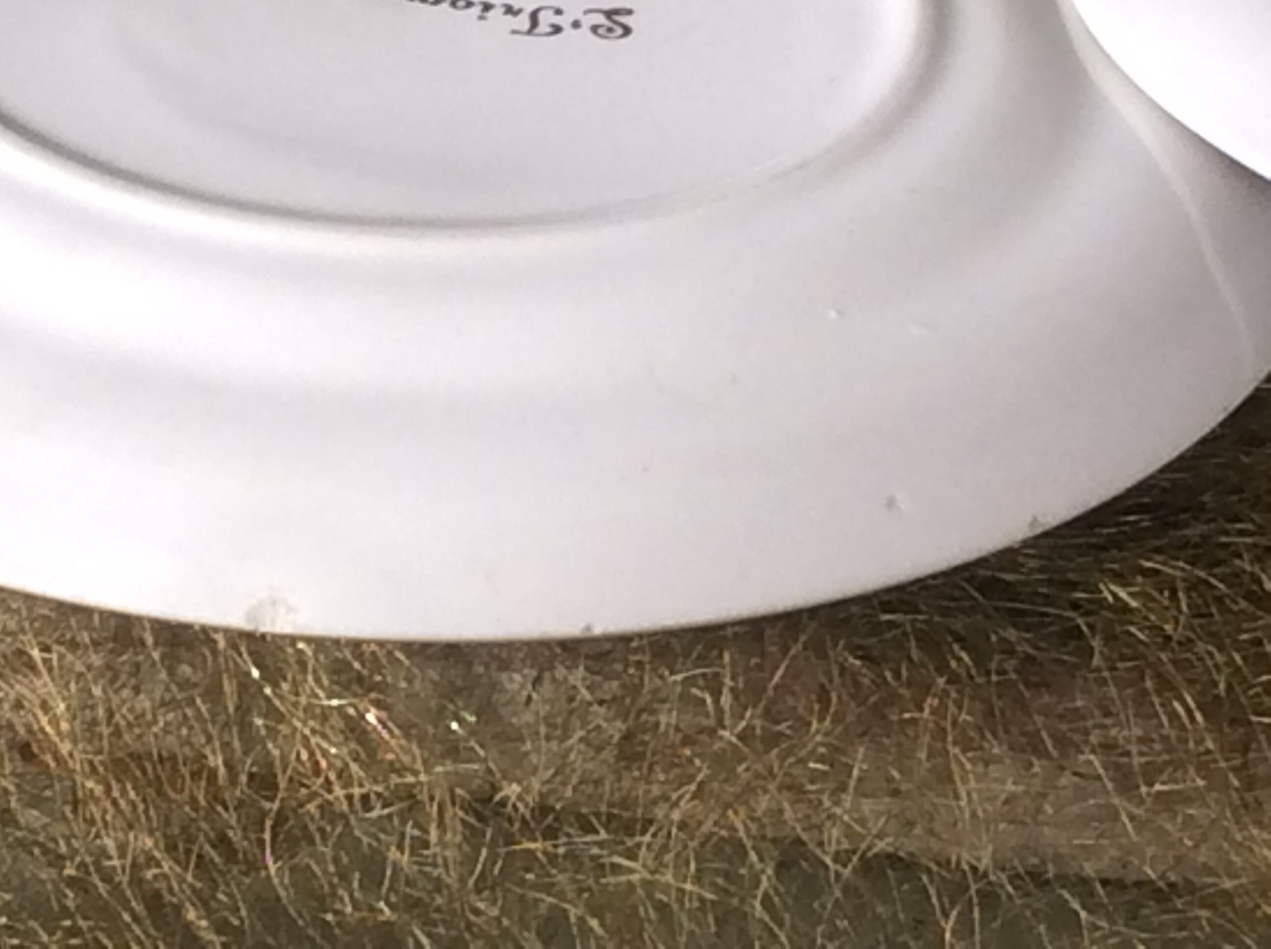 Vintage Trillium Plate Gold Plates Collection Trillium Plate - Etsy